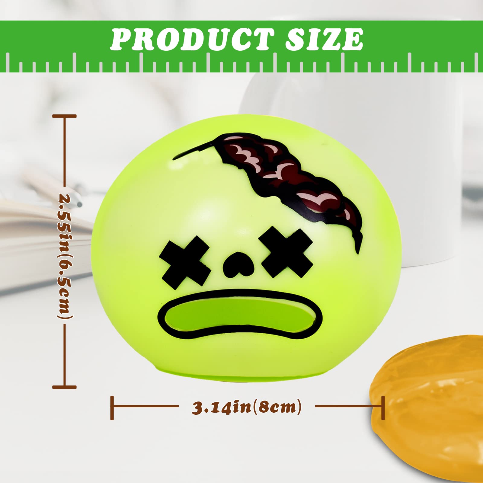 Smiley Face Vomit Toy