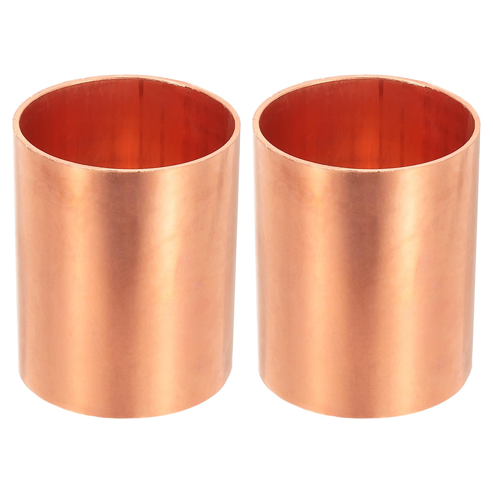 Amazon.com: PATIKIL 2" Copper Coupling Fittings with Sweat Ends ...