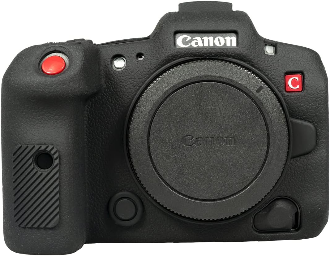 Amazon.com : STSEETOP Camera Case for Canon R5C - Protective Silicone ...
