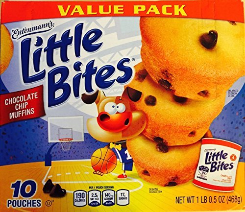 Amazon.com: Entenmann's Little Bites Chocolate Chip Muffins 10 pk ...
