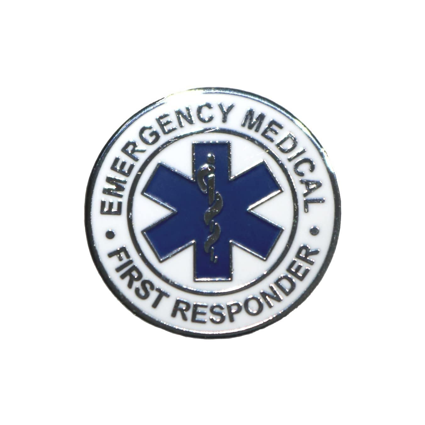 Amazon.com: Emergency Medical First Responder Lapel Pin EMR EMT EMS ...