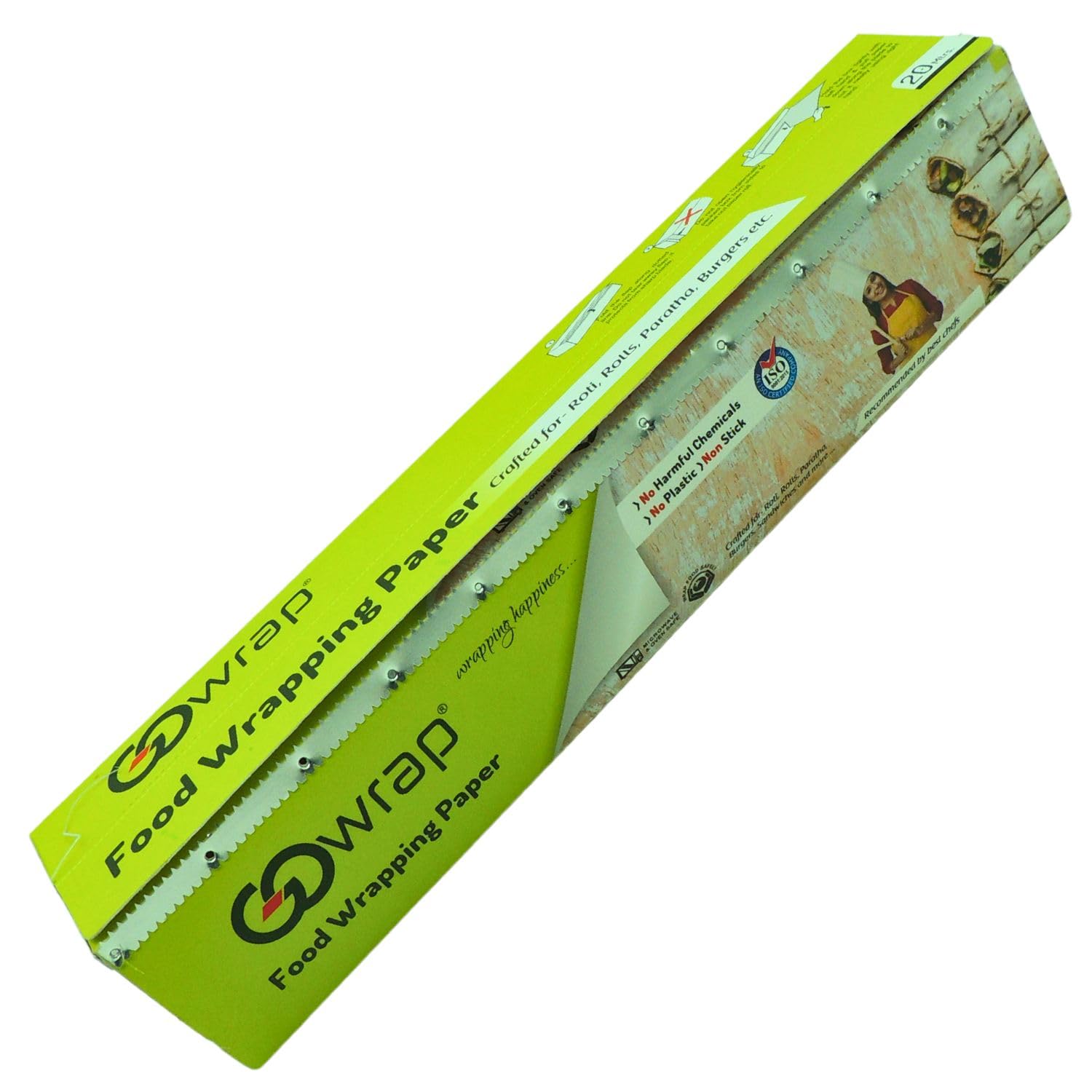 Buy Baking and Wrapping Paper Microwave Safe Non-Chemicalized and ...