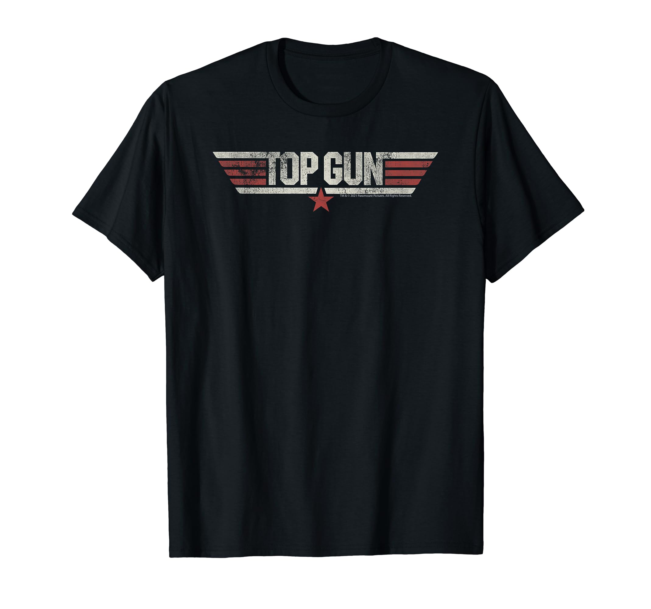 Amazon.com: Top Gun Classic Logo T-Shirt : Clothing, Shoes & Jewelry