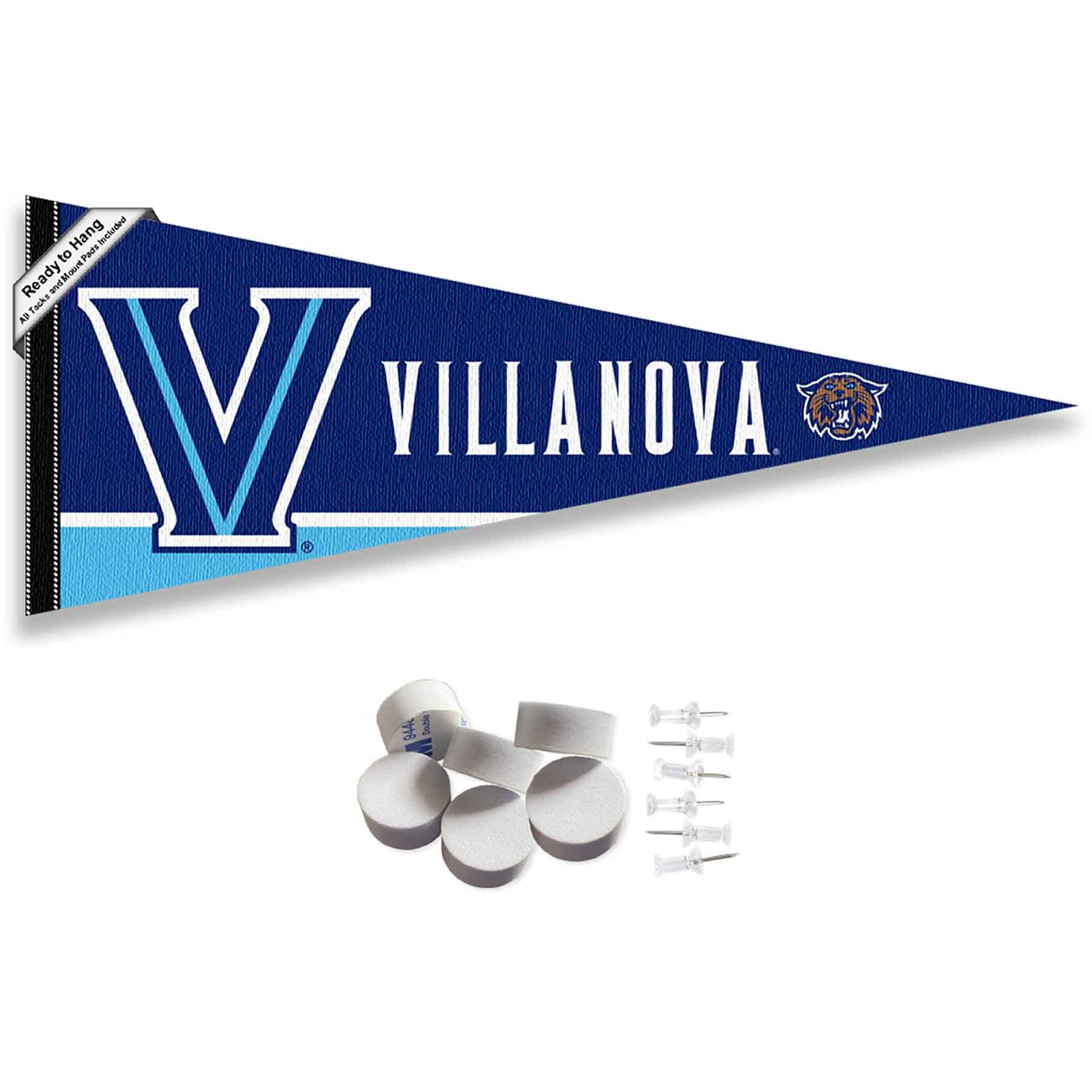 Amazon.com : College Flags & Banners Co. Villanova Wildcats Pennant ...