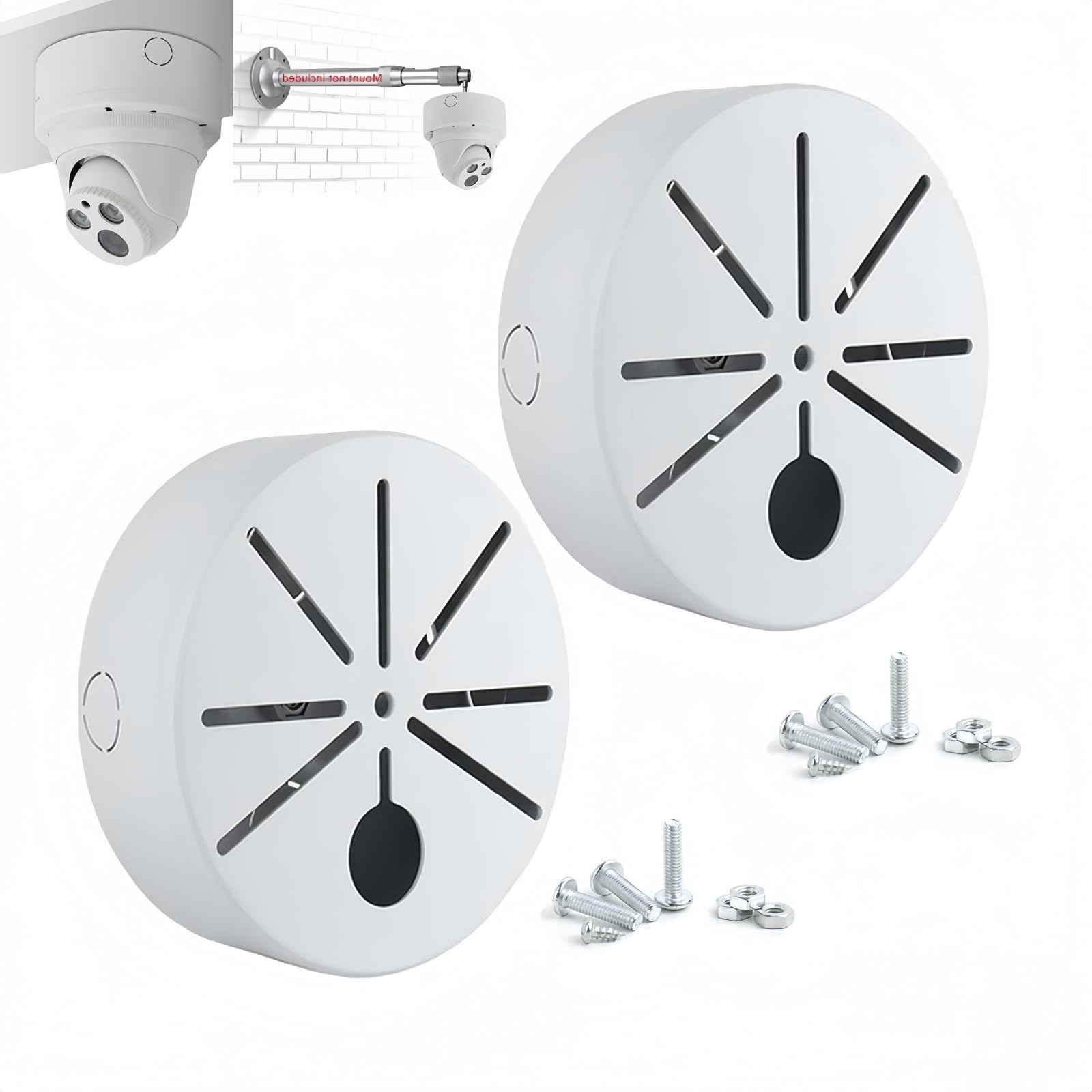 Amazon.com : FINXRoll 2 in Pack 5.3" Camera Base Junction Outlet Box ...