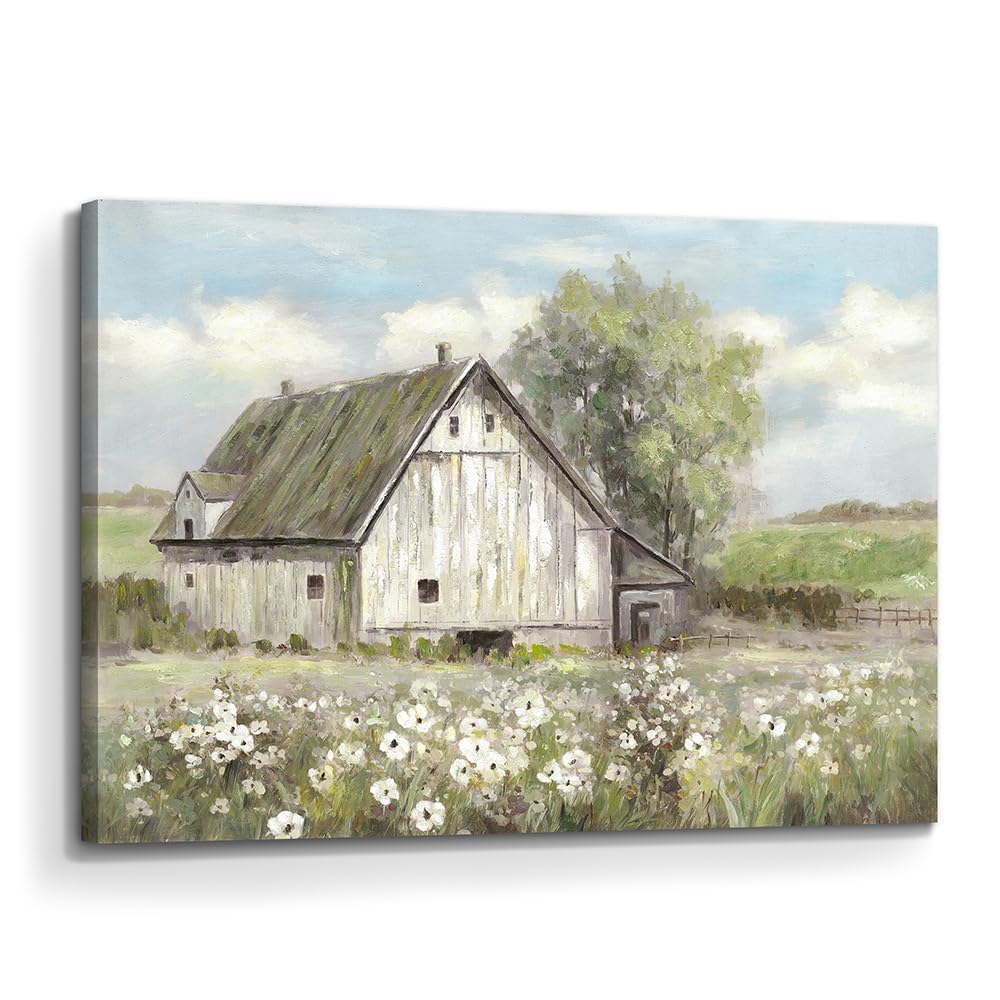 Barn Landscape Paintings