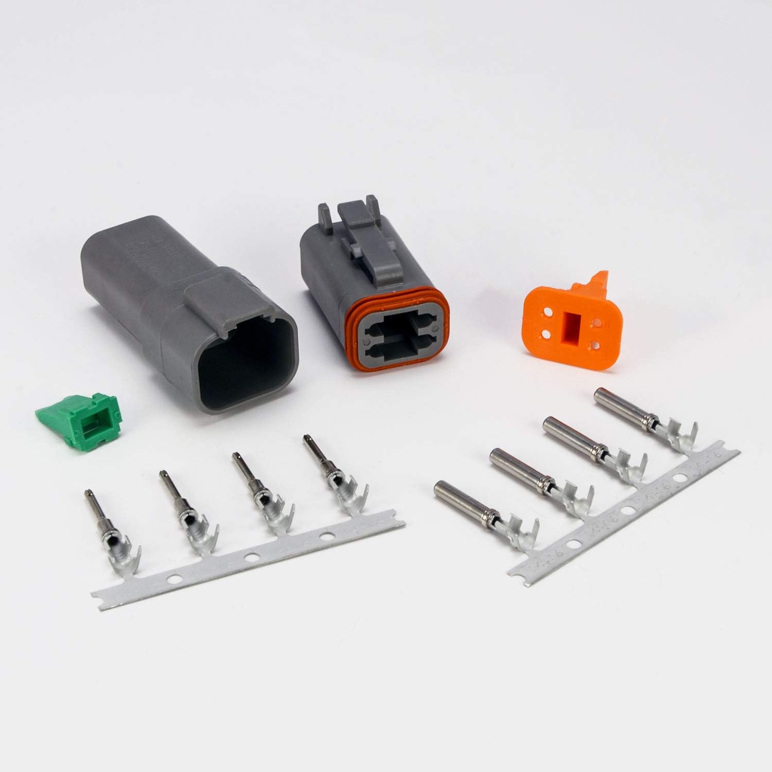 Amazon.com: Deutsch 2-Pin Connector Kit with Housing, Pins & Seals ...