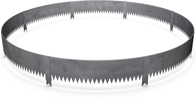 Amazon.com : Circular Tree Ring Edging Kit - COR-Ten Steel - Landscape ...