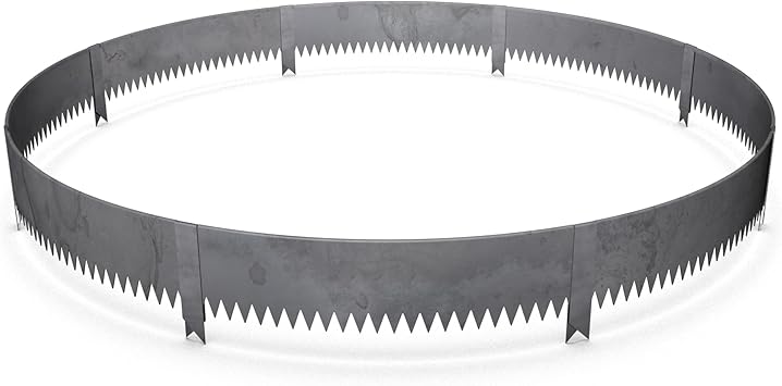 Amazon.com : Circular Tree Ring Edging Kit - COR-Ten Steel - Landscape ...