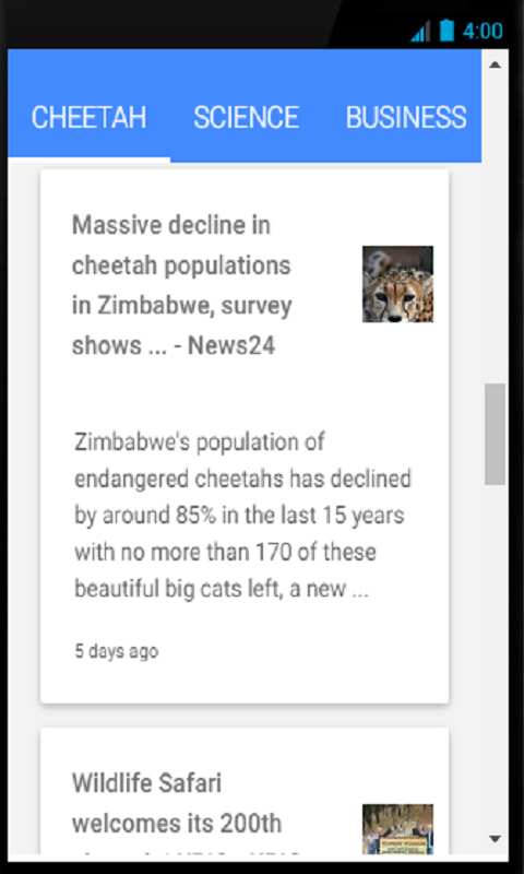Cheetah - App on Amazon Appstore