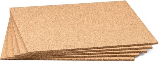 Amazon.com: Cork Sheet Plain 12" X 12" X 1/2" - 5 Pack : Industrial ...
