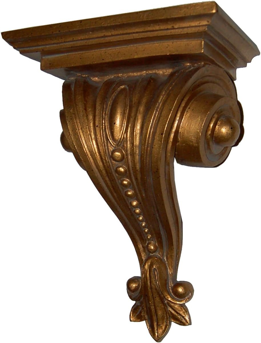 Amazon.com: Hickory Manor House Beaded Bracket Decor, Bronze : Tools ...