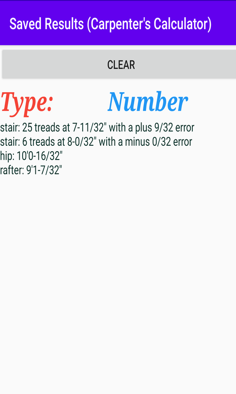 Carpenter's Calculator - App on Amazon Appstore