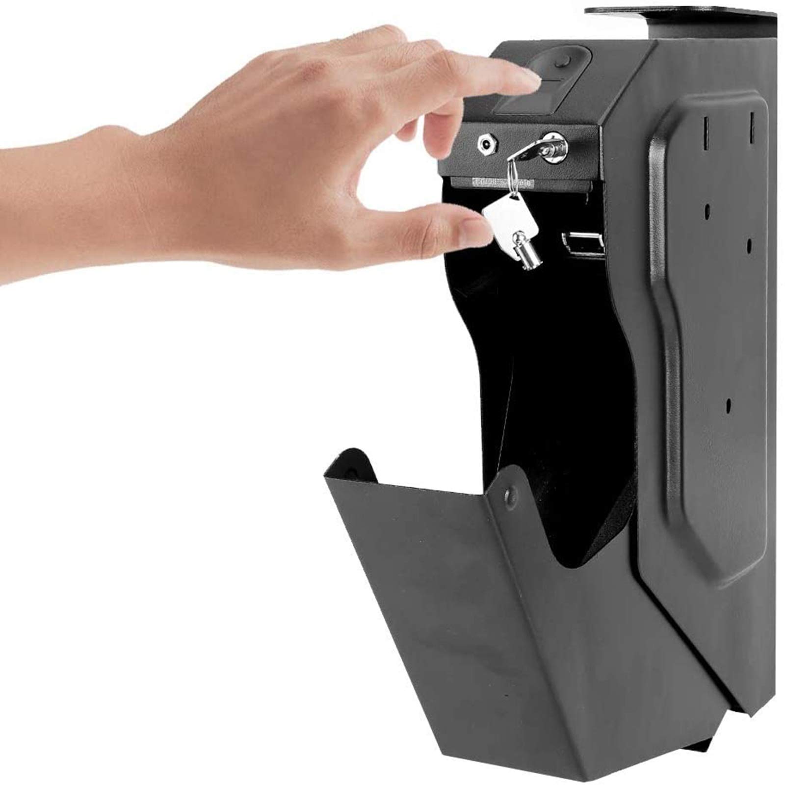 Buy WDSZXH Fingerprint Box Safe, Portable Safe, Storage Box Anti-theft ...
