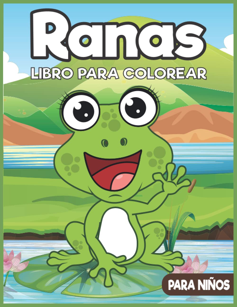Buy Ranas Libro para colorear para niños: Libro para colorear con ...