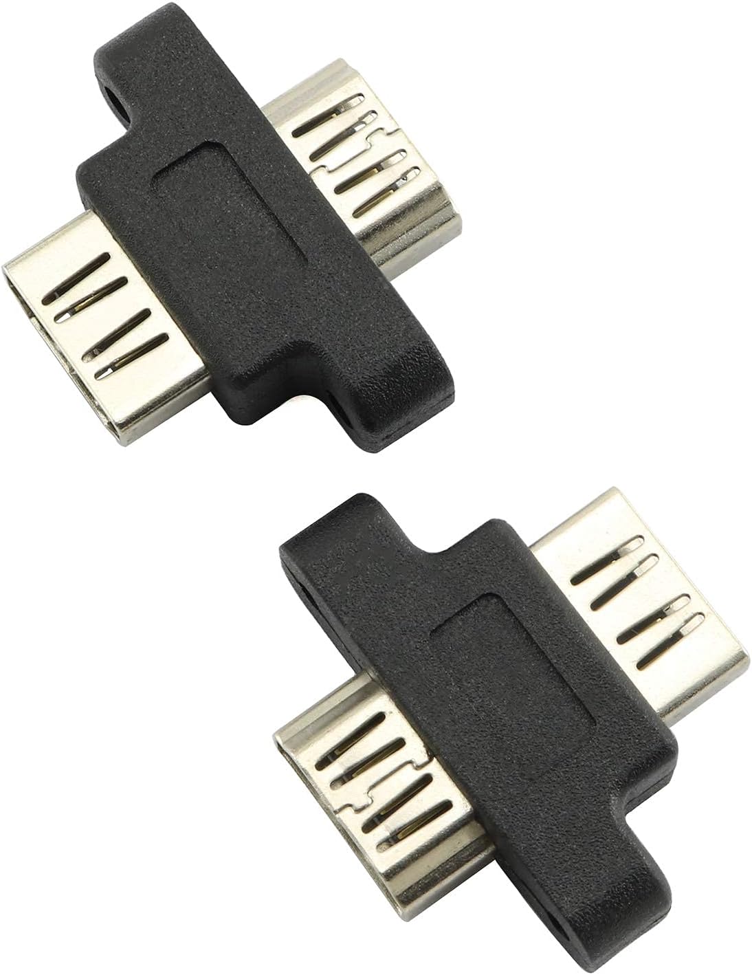 Amazon.com: Longdex 2PCS HDMI Female to HDMI Female Screw Lock Panel ...