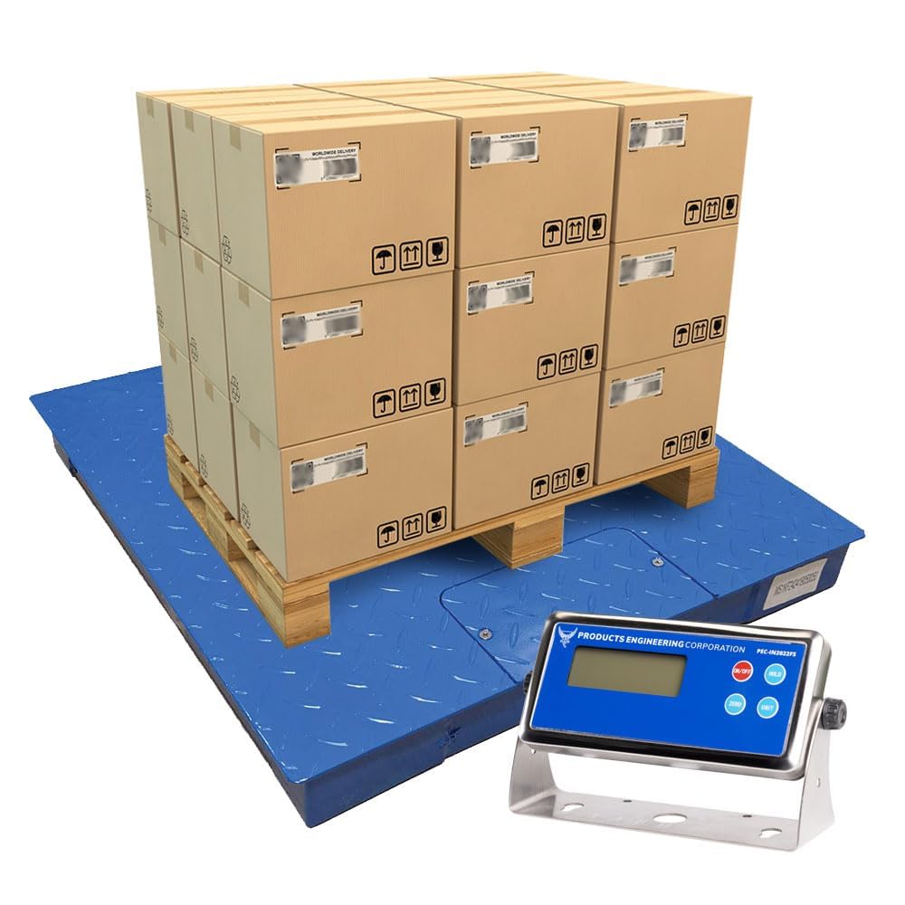 Pec Tools Fs Series Professional Grade Steel Floor Scale Heavy ...