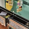 Mirrored Dressing Table Set Furniture Glass With Drawer Console Bedroom ...