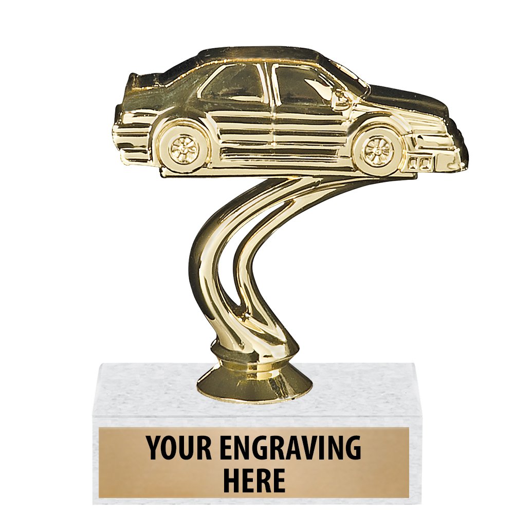 Amazon.com : 5" Gold Rally Car Racing Trophies - Custom Race Trophy ...