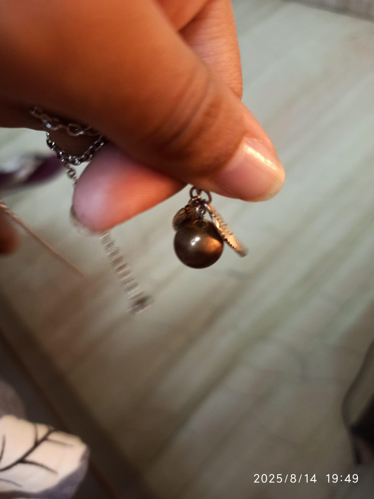 RVM Jewels Wizard Inspired Golden Snitch Pendant with Silver Rings and ...