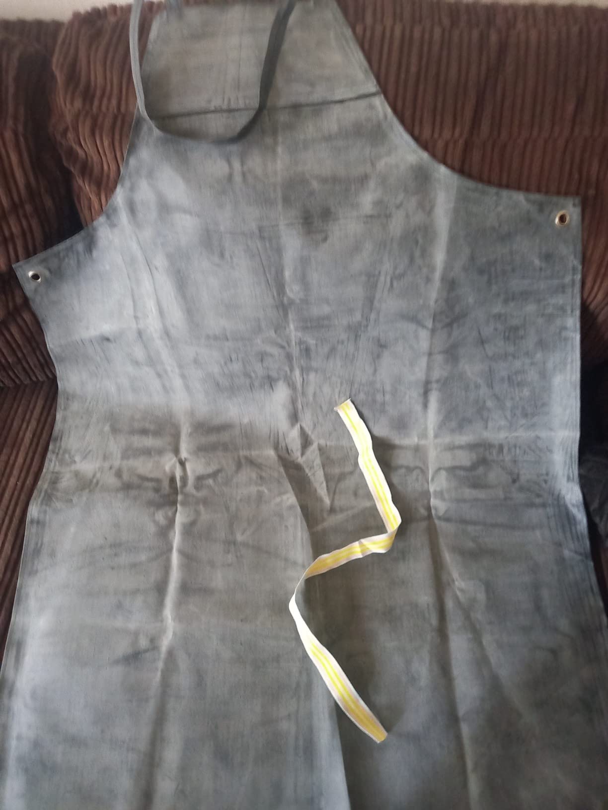 Natural Rubber Waterproof Apron Acid/Alkali Resistant Oil Proof ...