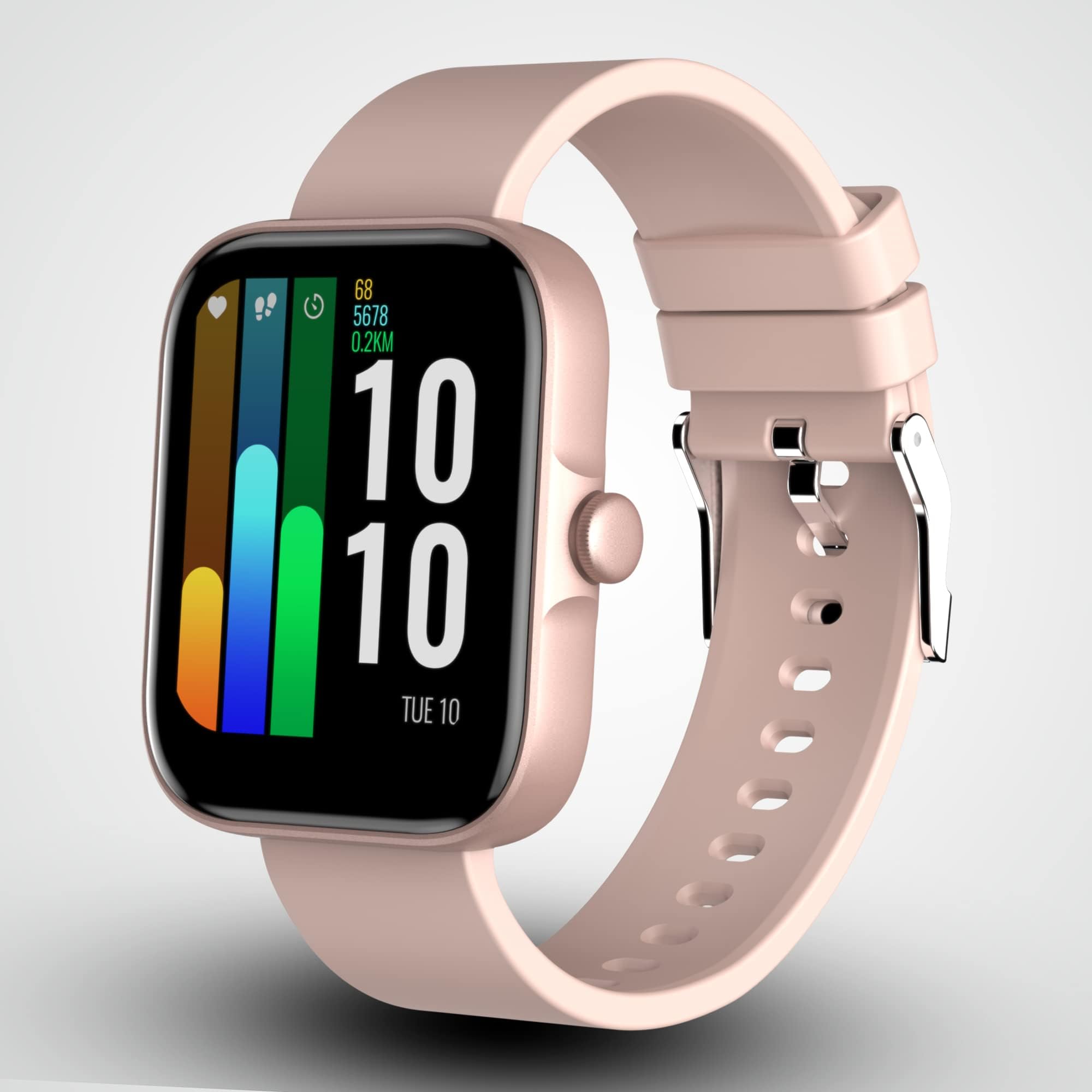 Gionee STYLFIT GSW11 Smartwatch with Large 1.8 IPS Display, SpO2 ...