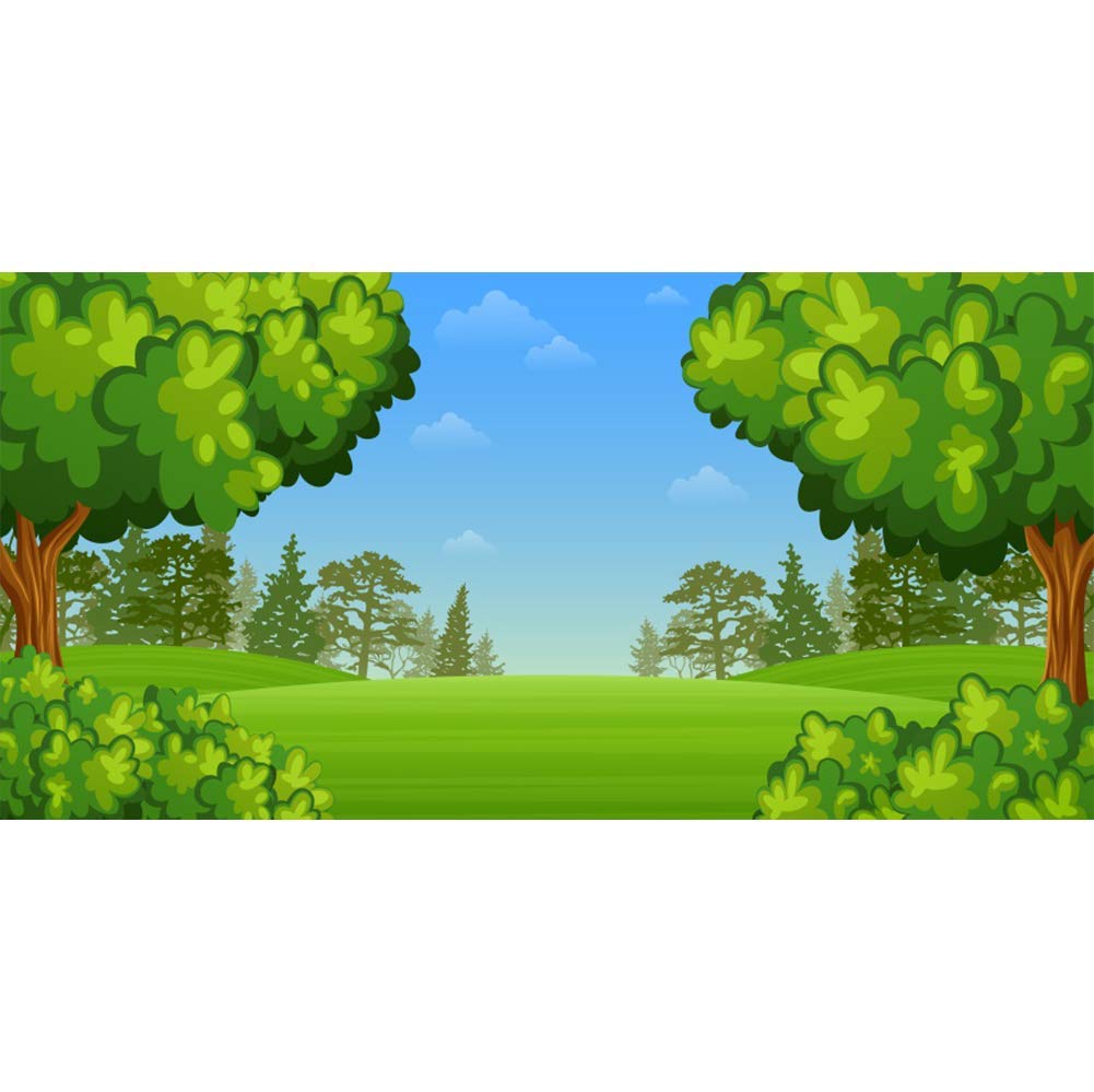 Cartoon Field Background