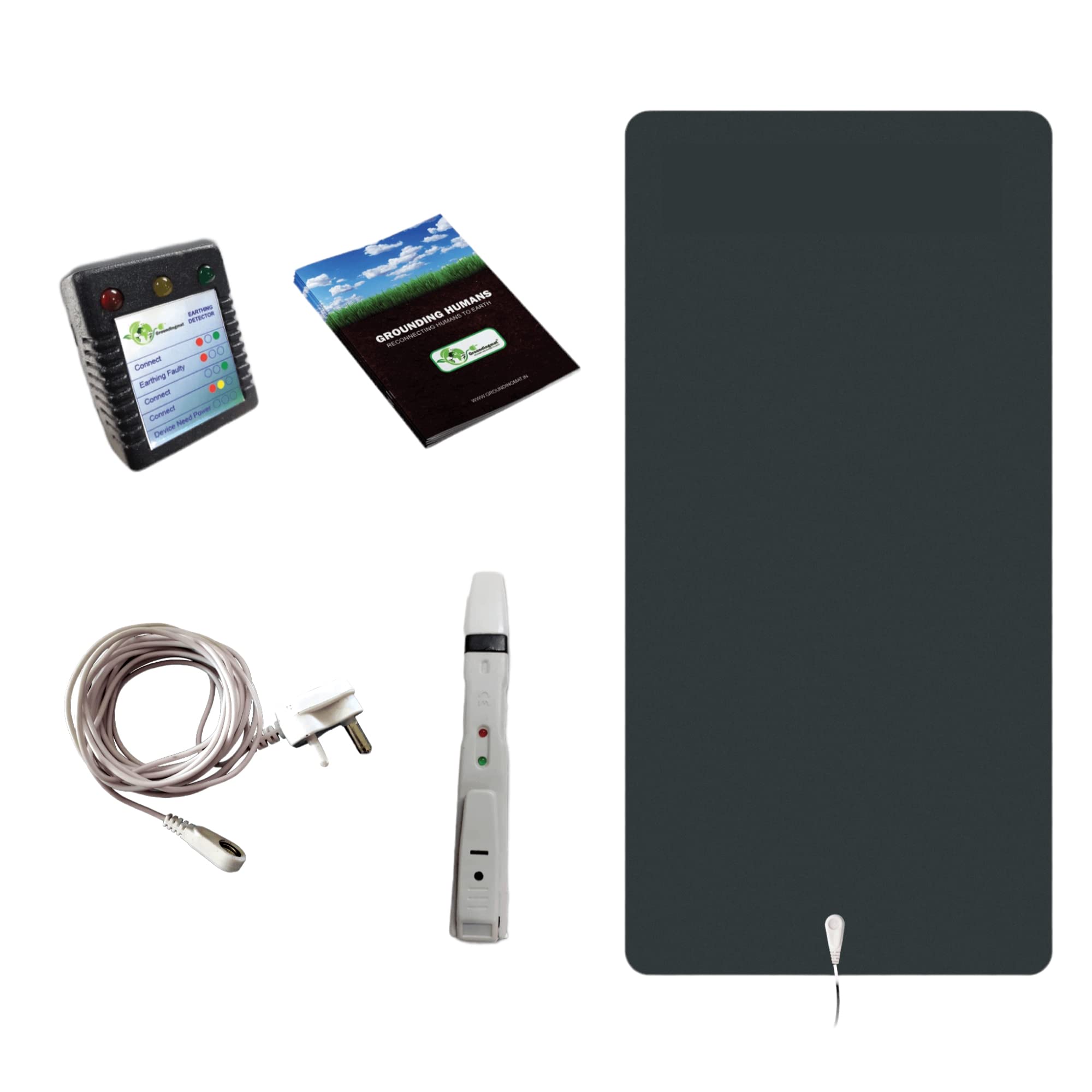 Buy Zero Volt Grounding Earthing Universal Mat Therapy Kit For Disorder ...