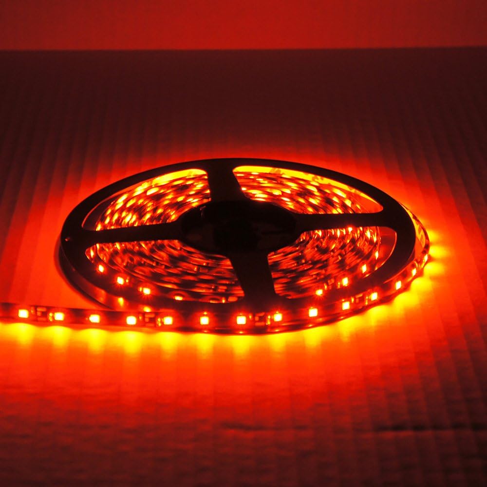 Amazon.com: SOCAL-LED LIGHTING 5M 16.4ft Red Flexible LED Strip High ...