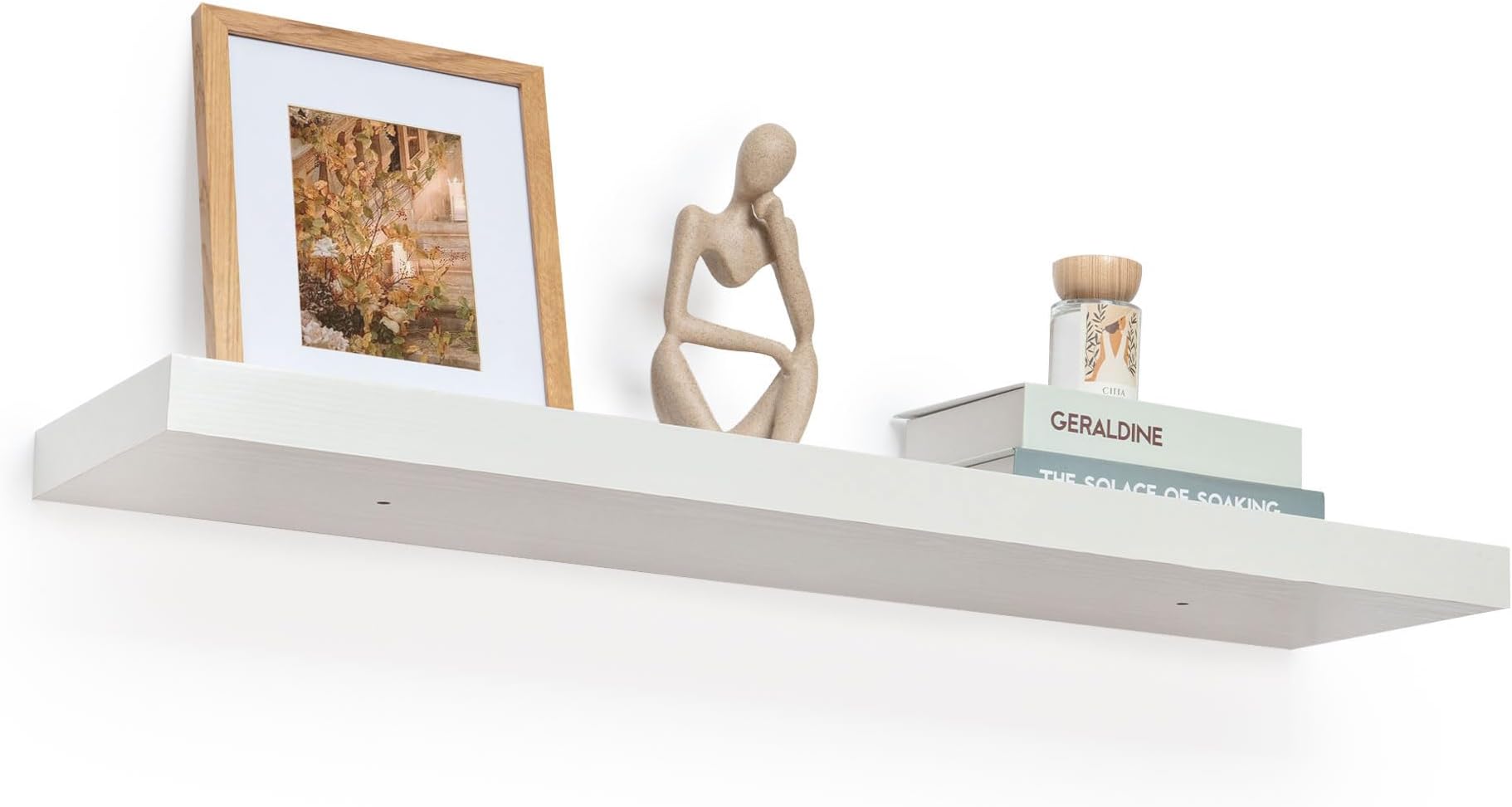 Amazon.com: Fun Memories Floating Shelves - 9 Inch Deep Wall Shelf for ...