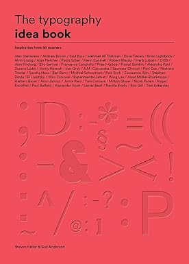 The Typography Idea Book: Inspiration from 50 Masters (Type, Fonts ...