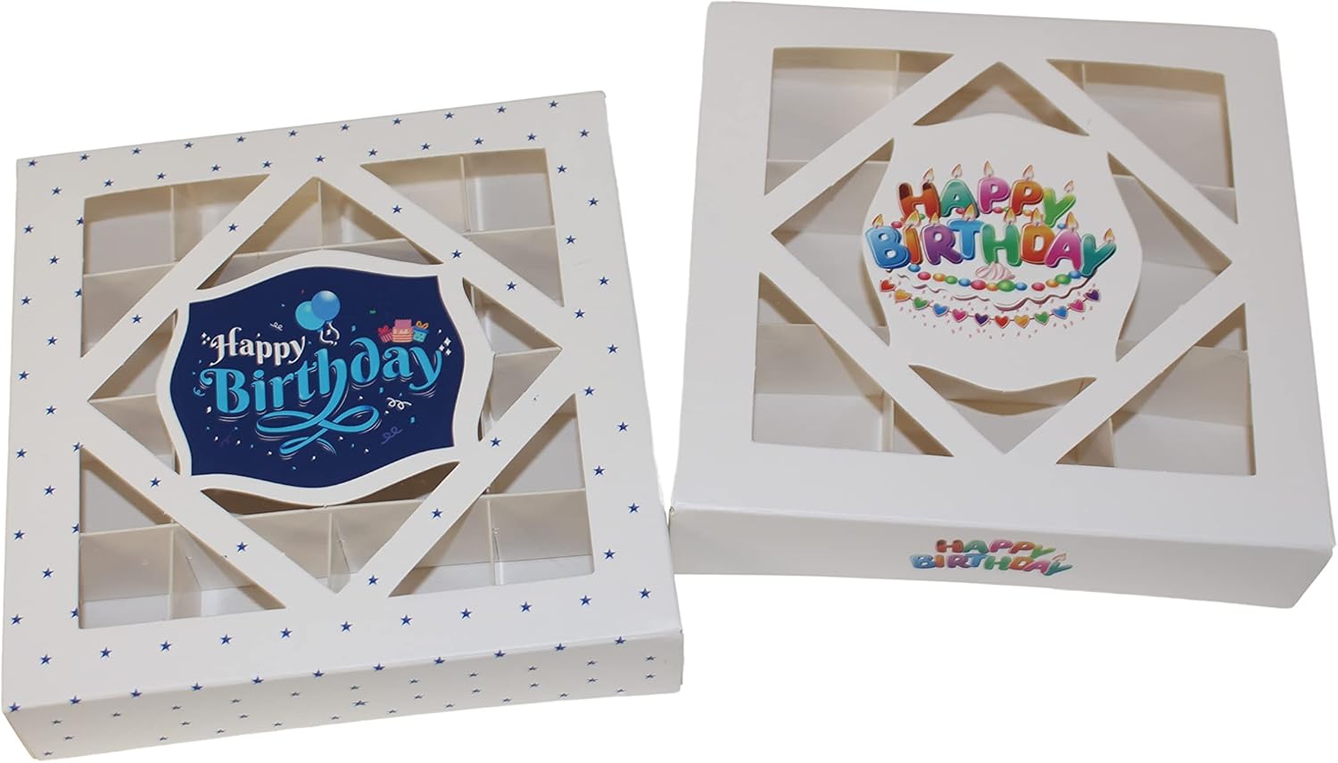 Empty Sweet Boxes Happy Birthday Design with inserts - Pick and Mix ...