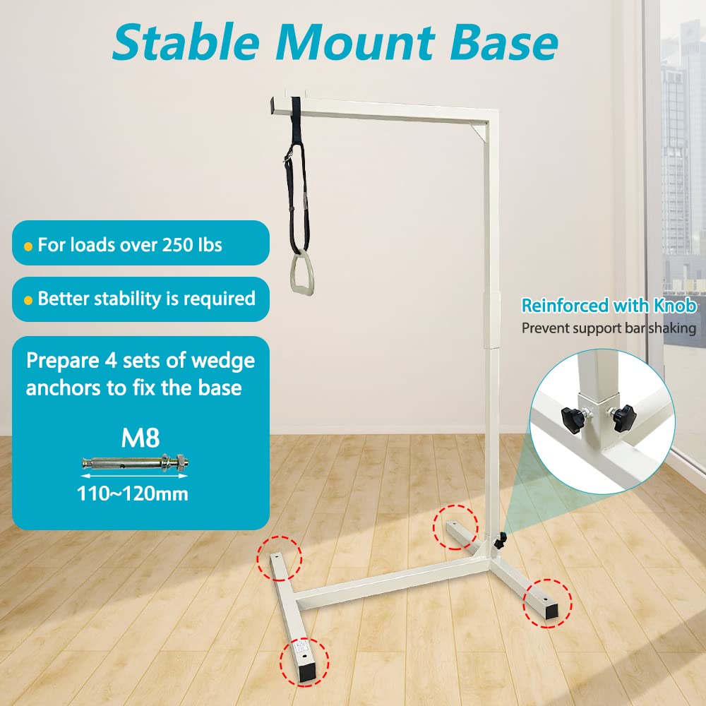 Trapeze Bar for Bed Mobility Aids Transfer Handle Bed Rail Handicap ...