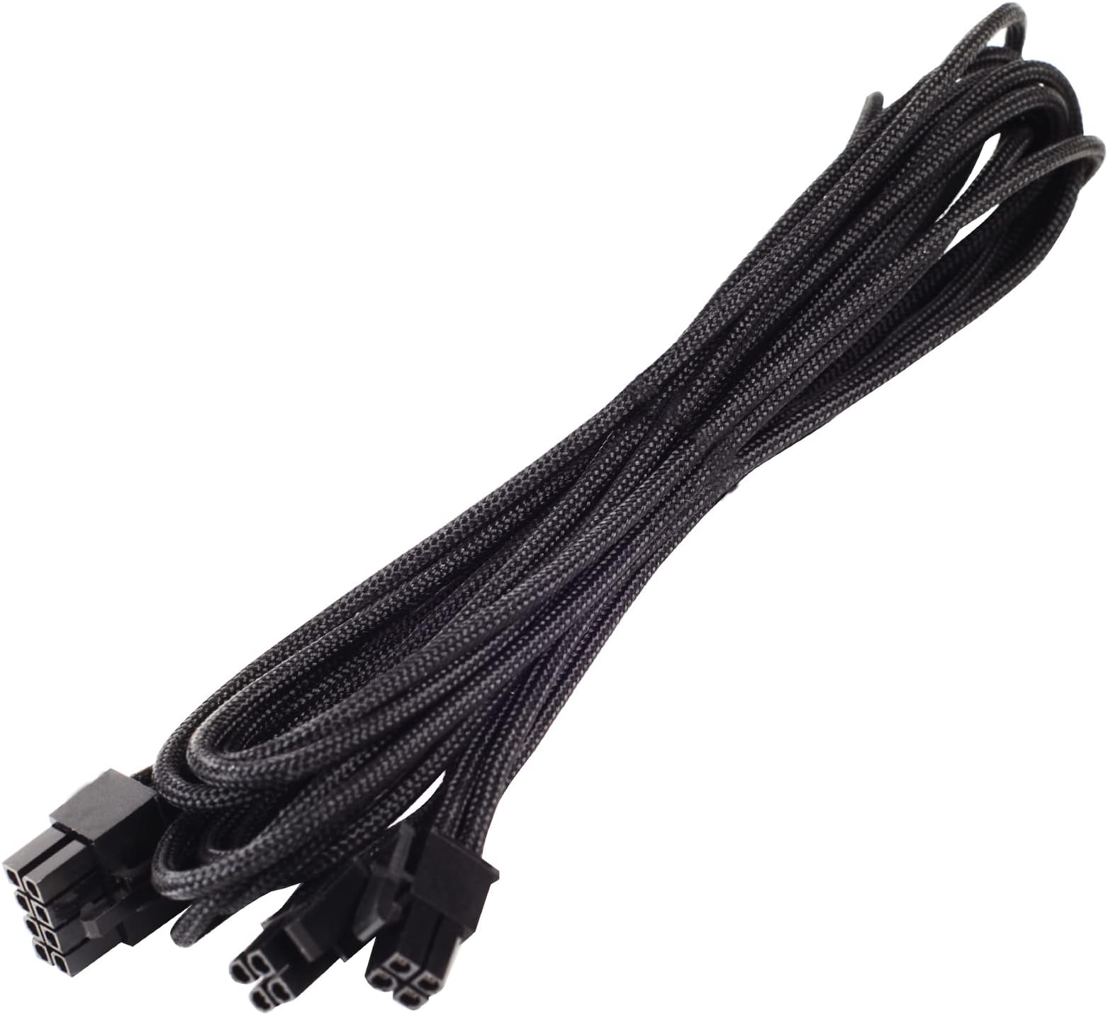 Amazon.com: SilverStone Technology PP06 Black Sleeved PSU Cable for One ...