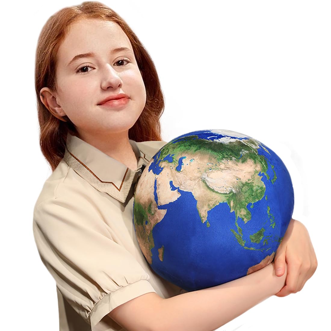 Amazon.com: ELAINREN Adorable Blue Earth Plush Buddy Toy Science ...