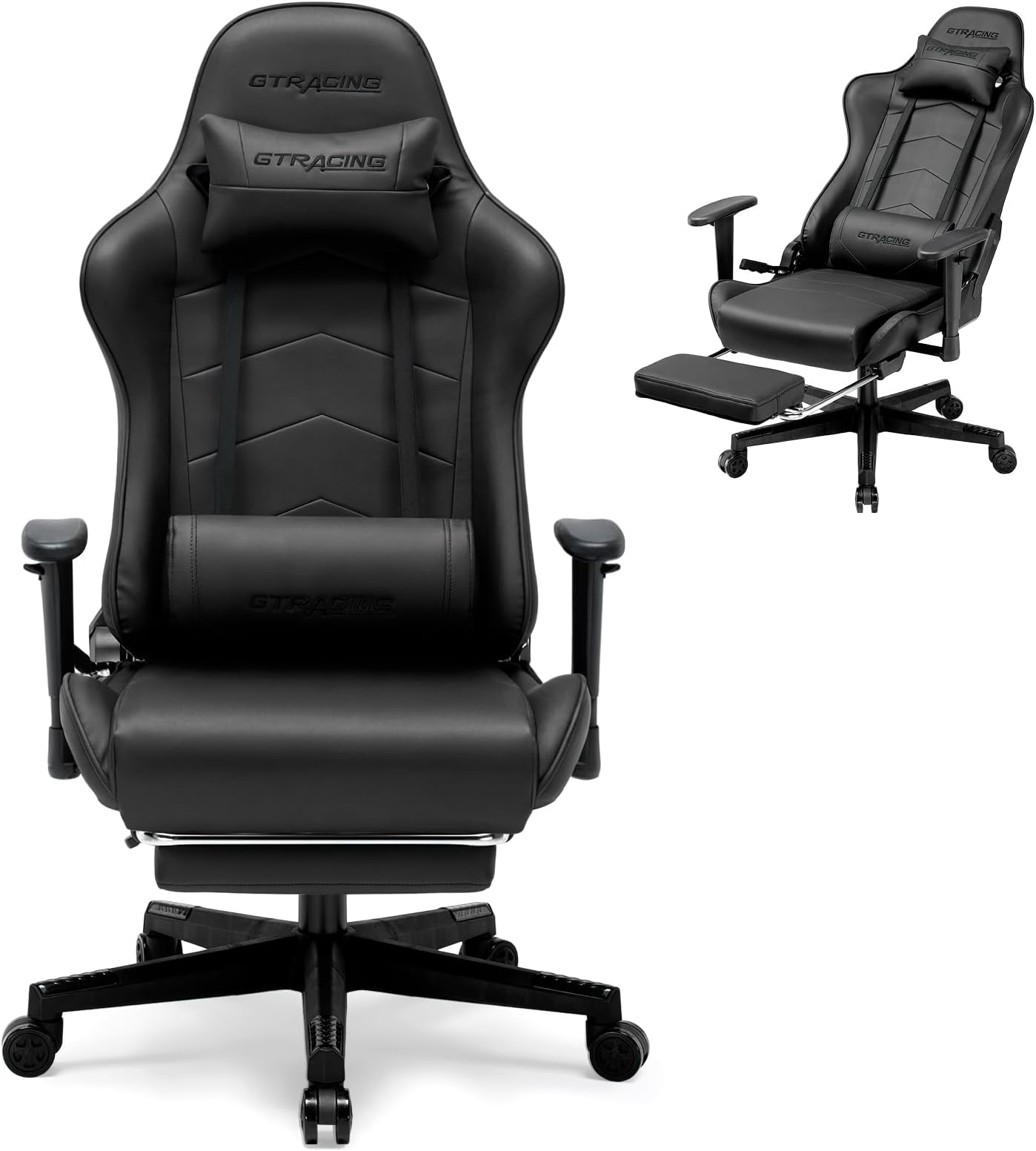 Amazon.com: RS Gaming™ Vertex Ergonomic Faux Leather High-Back Gaming ...