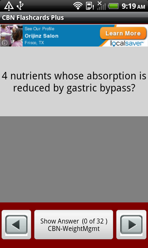 CBN Flashcards Plus - App on Amazon Appstore