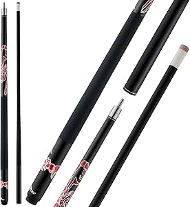 Amazon.com : HMQQ 58" 2-Piece Fiberglass Graphite Composite Billiard ...