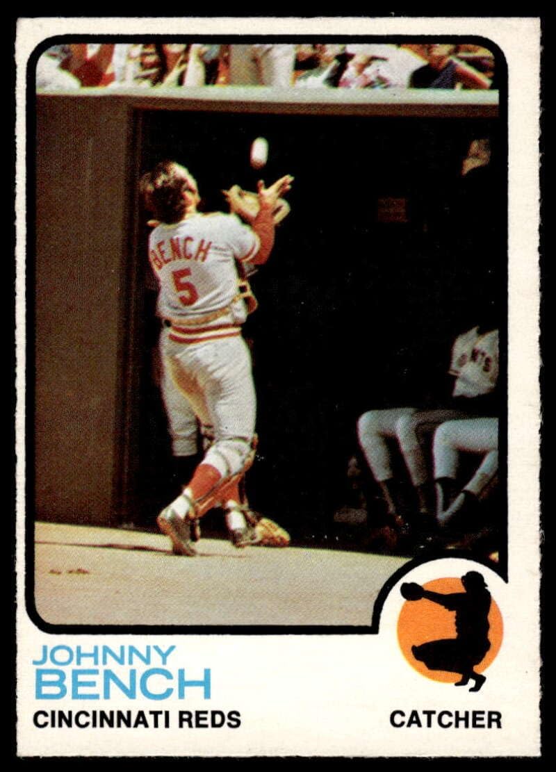 Amazon.com: Baseball MLB 1973 O-Pee-Chee #380 Johnny Bench Reds ...