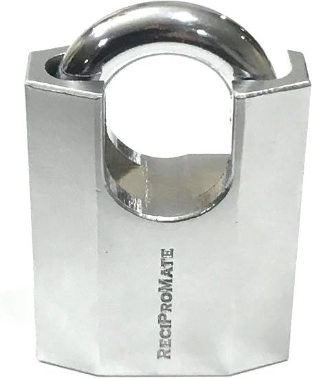 ReciProMate 50mm Heavy Duty Shrouded Padlock-High Security ...