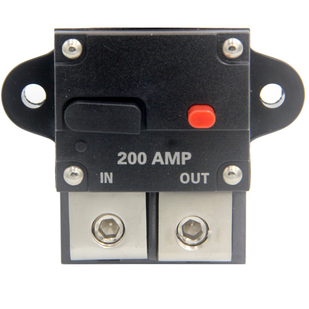 Snapklik.com : 200 Amp Circuit Breaker, Automotive High Current 0 2 4 8 ...