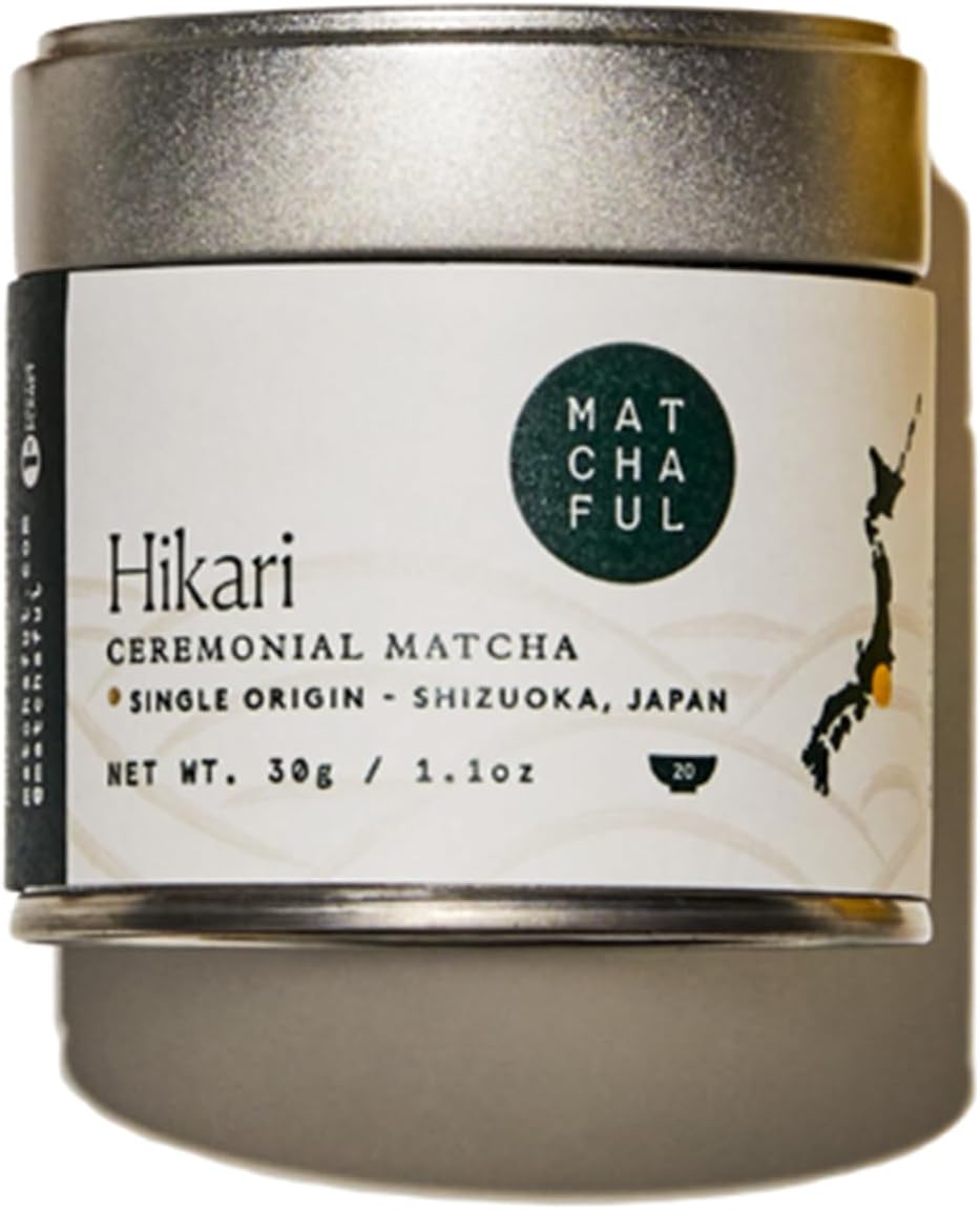 Amazon.com: Matchaful - Hikari - Single Origin Ceremonial Matcha - Fine ...