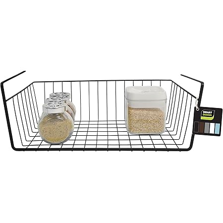 Amazon.com - Undershelf Storage Basket Under Shelf Wire Basket ...