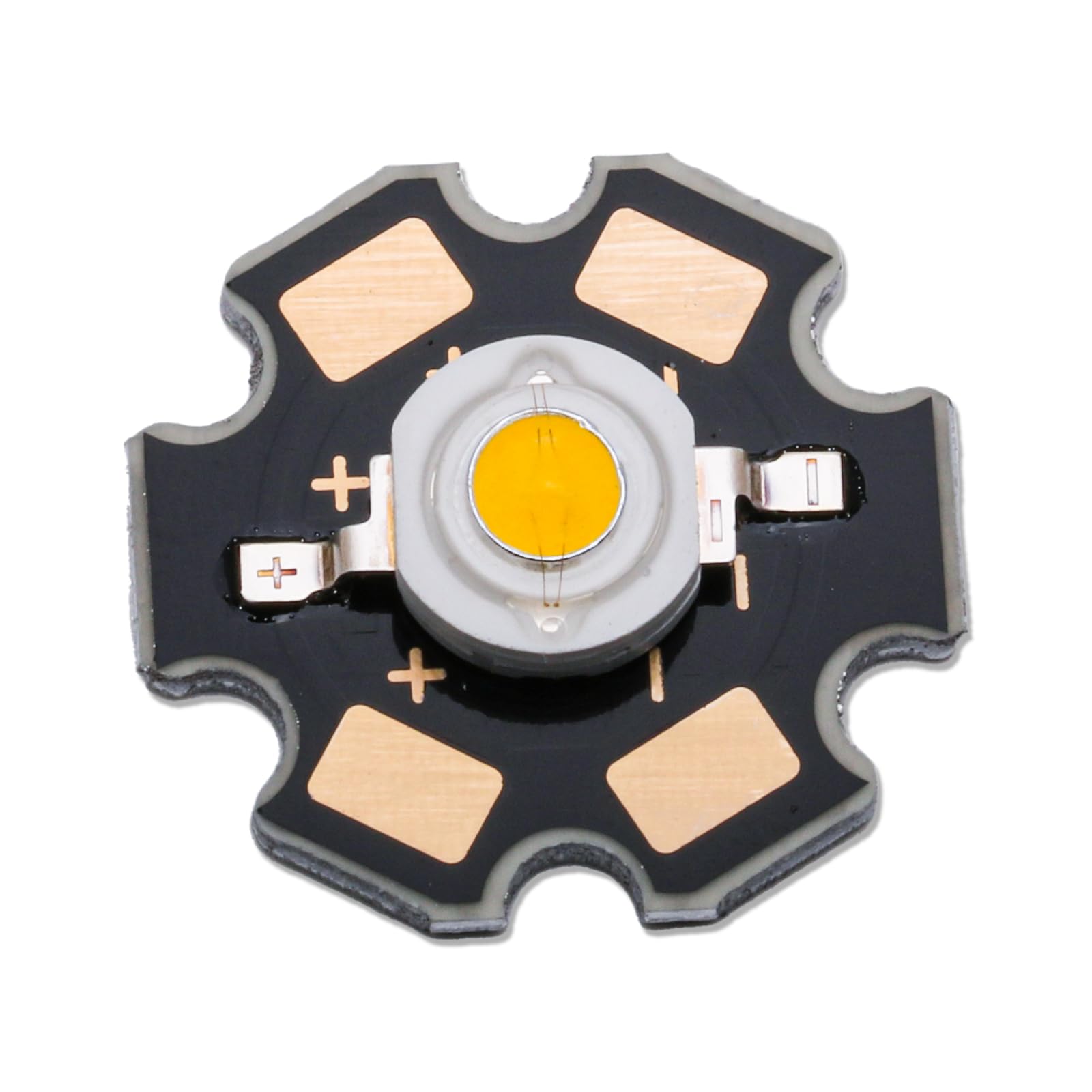 LEDGUHON 3W White LED Chip,5PCS High Power SMD COB Light Emitting Diode ...