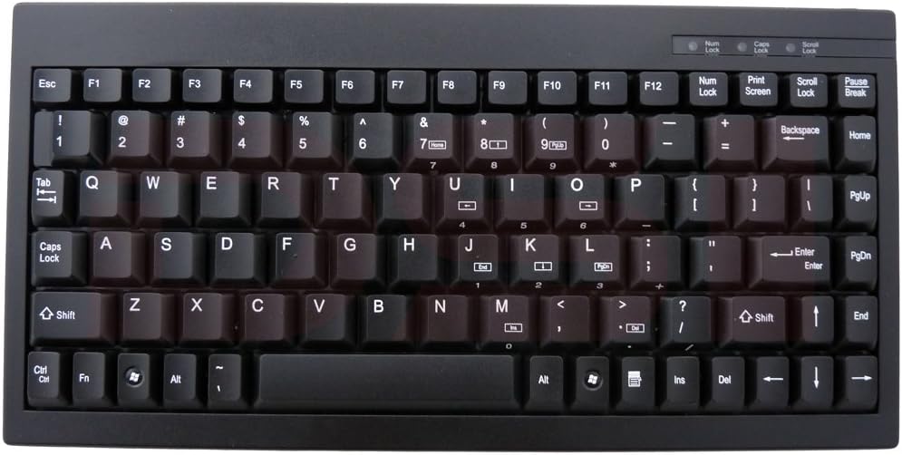 Amazon.com: Adesso ACK-595UB - Mini USB Keyboard with Embedded Numeric ...
