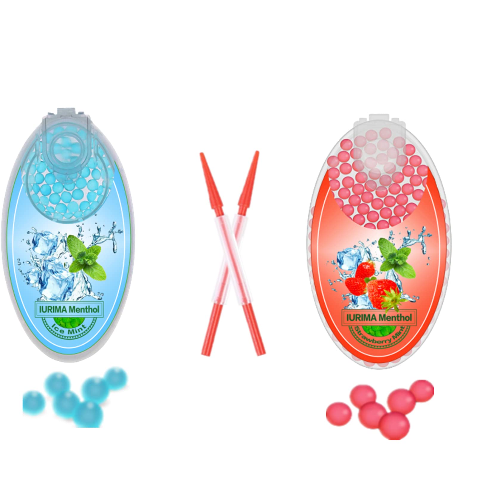 Buy Menthol Balls, 200 DIY Explosive Bead Ball s, Menthol Aromatic s ...