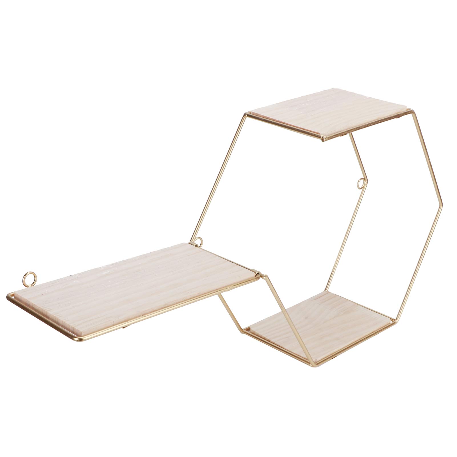 Yamadie Wall Mounted Display Rack Innovative Wrought Iron Storage Rack ...