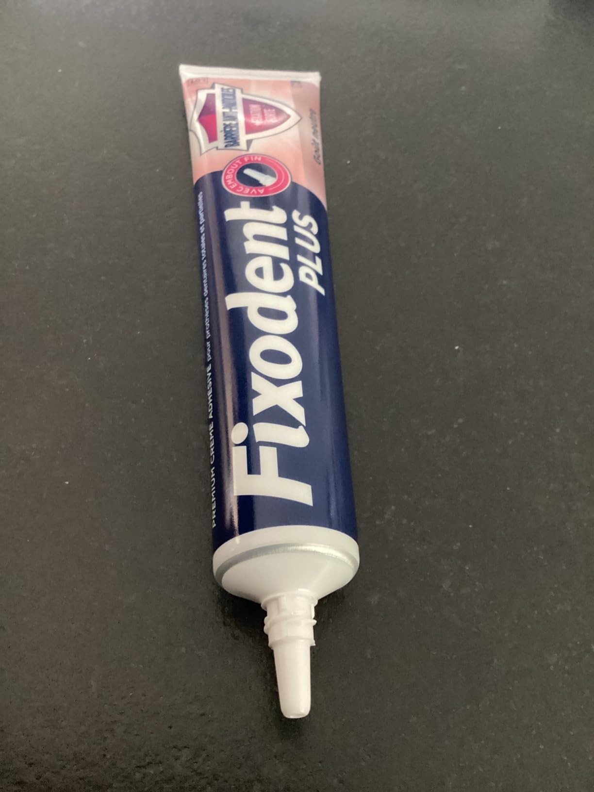 Fixodent Plus, Crème Adhésive Pour Prothèses Dentaires, Barrière Anti-Particules, Maxi Pack ...