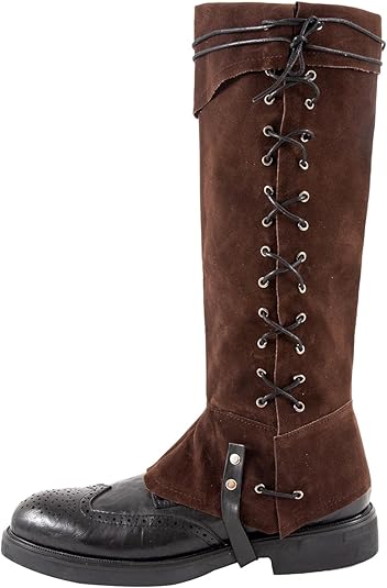 Amazon.com: Degpum Pirate Boots Covers Renaissance Medieval Boot Covers ...