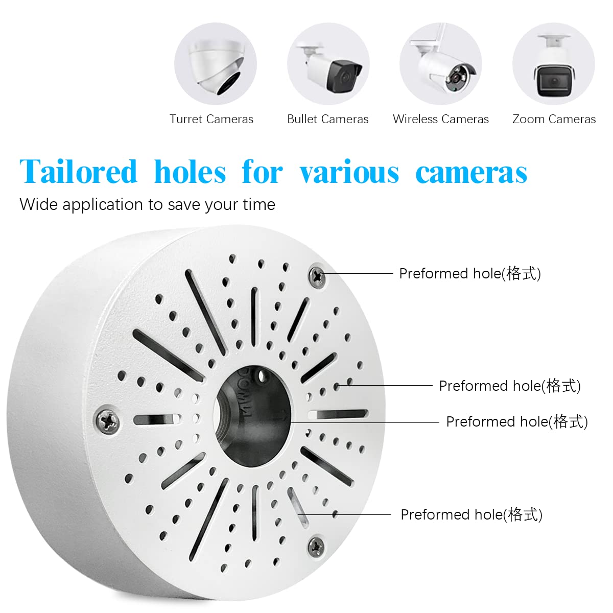 Snapklik.com : (Outdoor Security Camera Junction Box) Universal ...